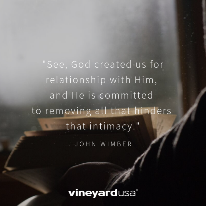 Sin Hinders Answers (John Wimber) - Vineyard USA